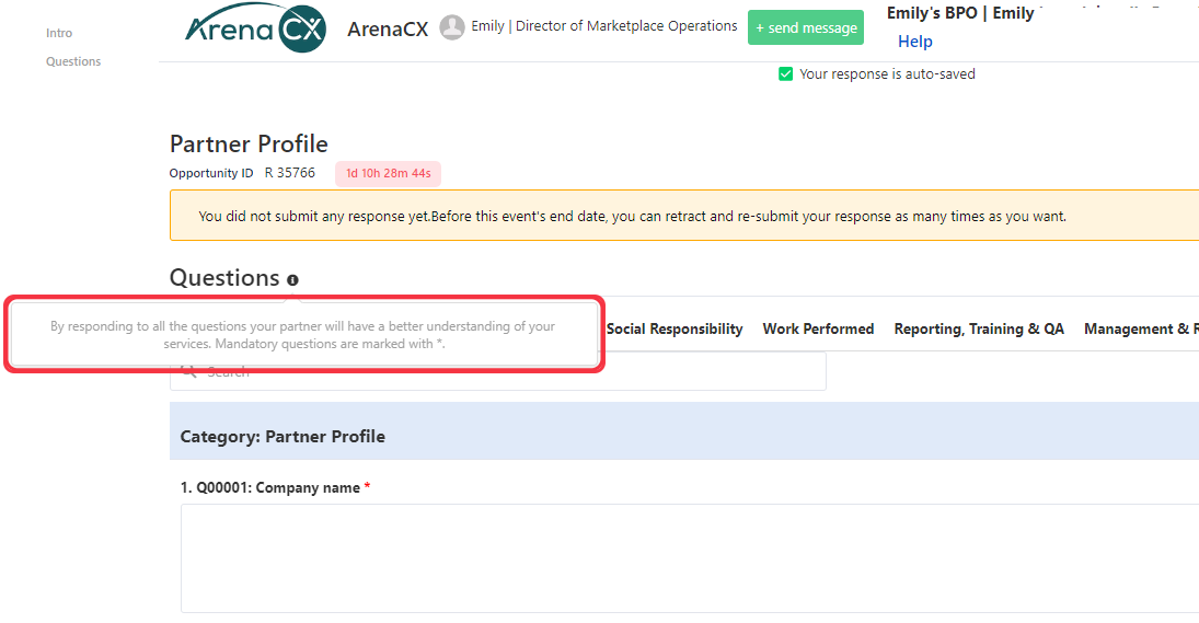 Quickstart Guide to ArenaCX Sales Opportunities (RFx Events) | Guru