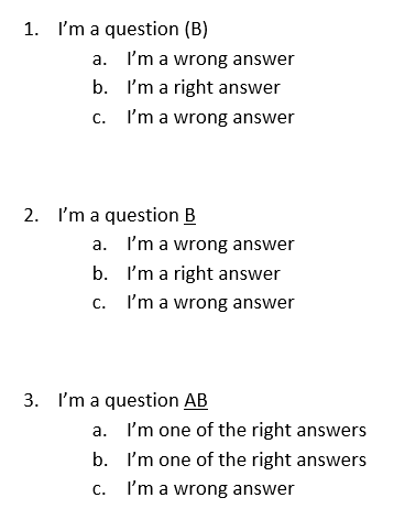 How to import questions for a quiz or test | Guru