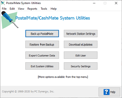 Backing up PostalMate | Guru