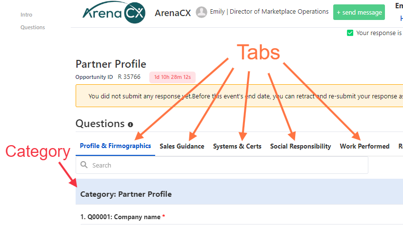 Quickstart Guide to ArenaCX Sales Opportunities (RFx Events) | Guru
