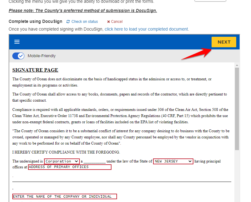 How to Complete DocuSign Forms