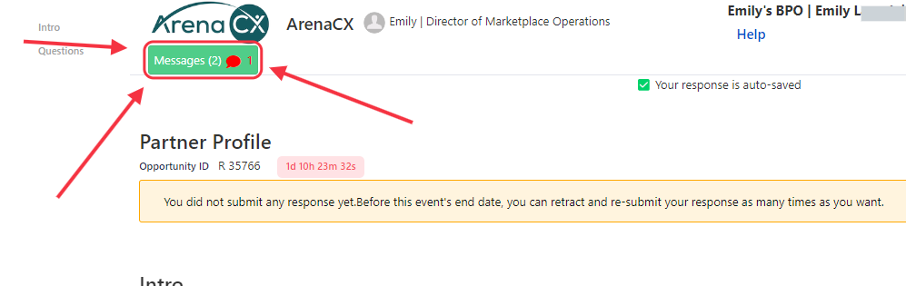 Quickstart Guide to ArenaCX Sales Opportunities (RFx Events) | Guru