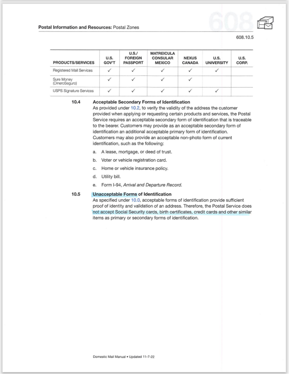 USPS CMRA Identification Rules March 2023 | Guru