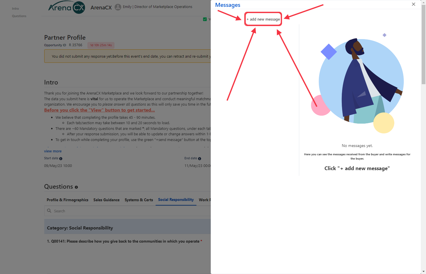 Quickstart Guide to ArenaCX Sales Opportunities (RFx Events) | Guru