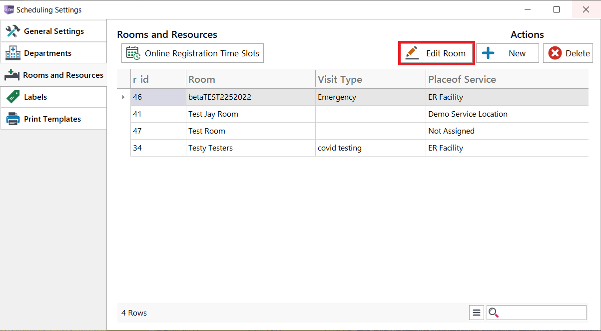 Added the ability for Scheduling Admins to edit rooms. | Guru