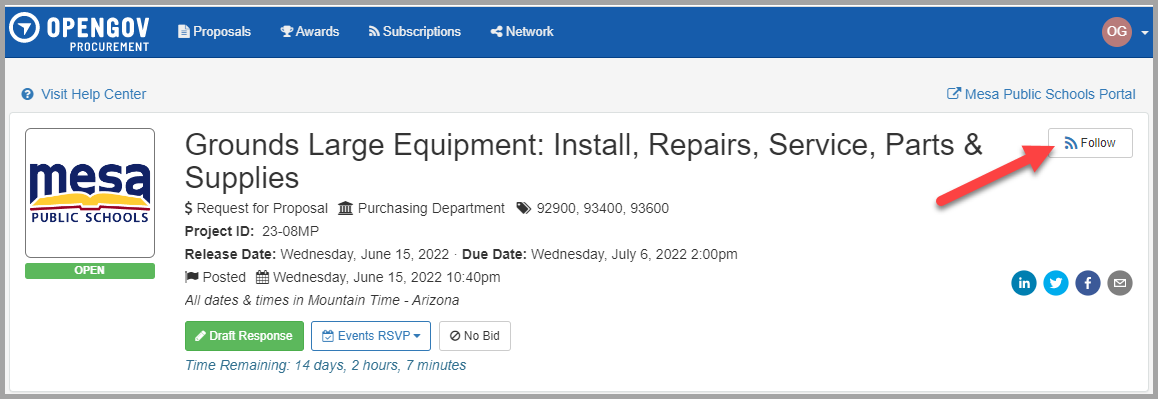 Updating Your Company Designation on a Solicitation